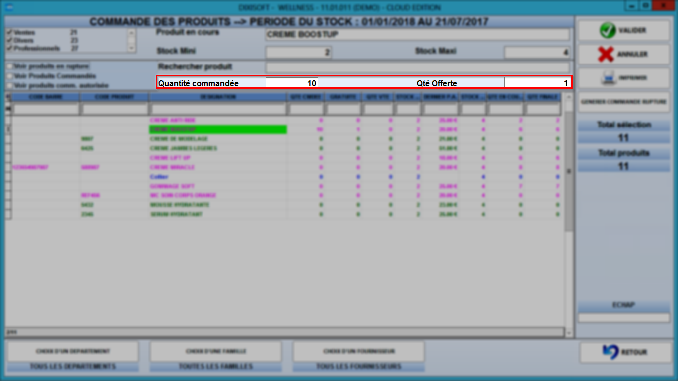 Créer et recevoir une commande immédiate – Dixisoft
