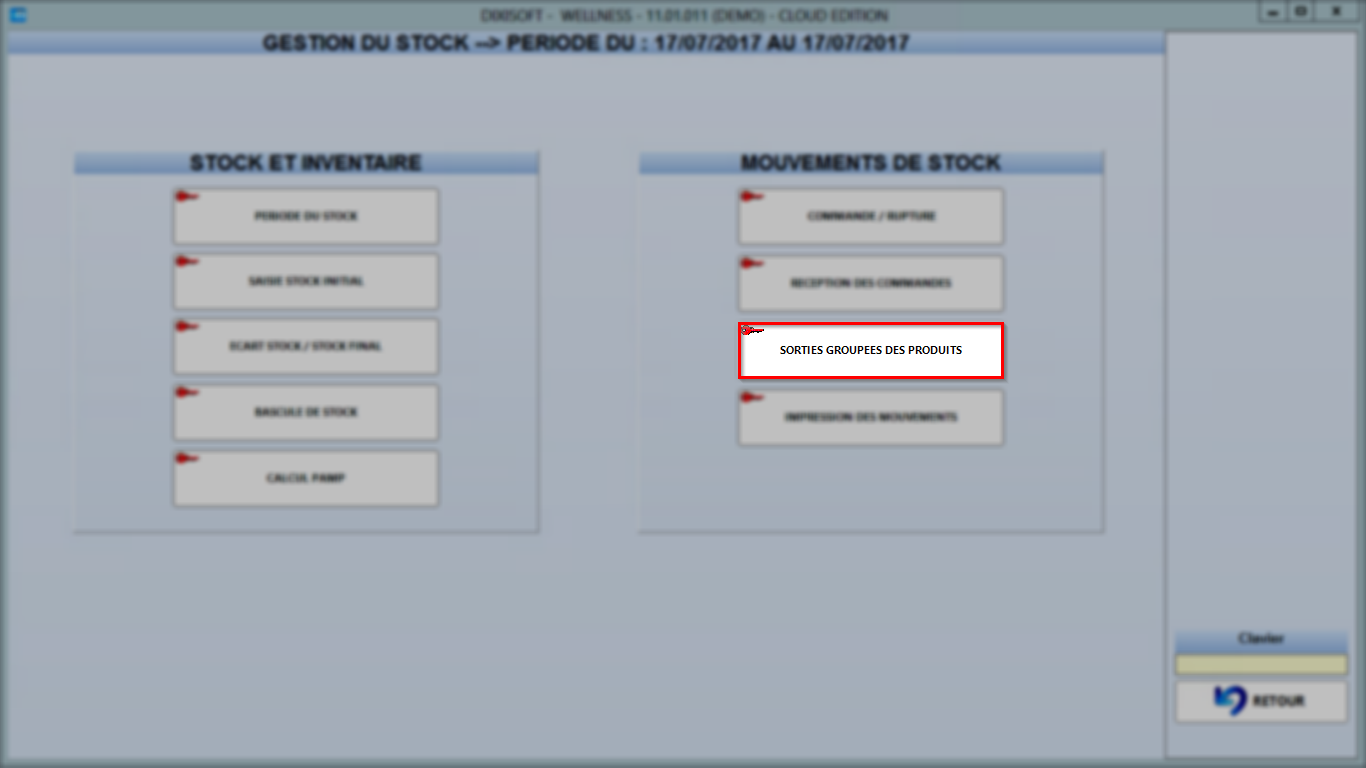 Gérer la sortie des produits – Dixisoft